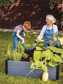 Vyvýšený záhon MAPLE šedá Keter
