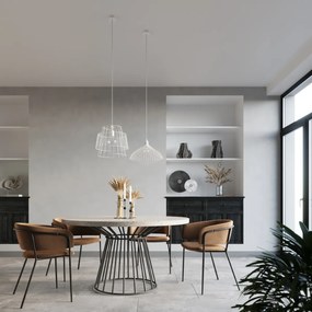 Sollux Lighting Závěsné svítidlo UMB bílé
