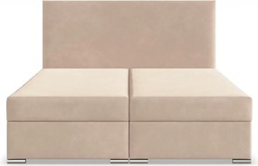 AGroup Kontinentální čalouněná postel ZONZA (160 x 200 cm) Barva látky Trinity: Modrá (Trinity 2313)