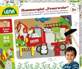 Lena Zatloukací hra hasiči / od 3 let