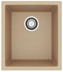 Alveus Omni - Granitový dřez 40x45 cm, beige 1150040