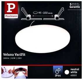 Paulmann 92391 - LED/8,5W IP44 Koupelnové podhledové svítidlo VARIFIT 230V