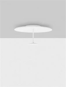 LED stmívatelné bílé moderní stropní svítidlo Nima