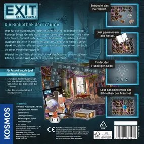 Kosmos EXIT Puzzle: Knihovna snů / 500 dílků / od 10 let