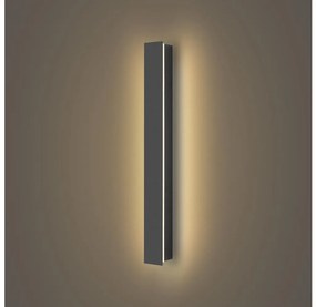 Brilagi - LED Venkovní nástěnné svítidlo LINEAR LED/12W/230V 3000K IP65 antracit