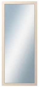 DANTIK - Zarámované zrcadlo - rozměr s rámem cca 50x120 cm z lišty 4020 bílá prodřená (2766)