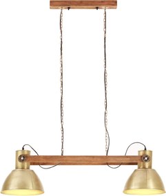 Industriální závěsné svítidlo 25 W mosazné 109 cm E27 320526