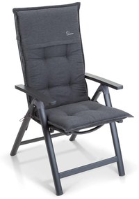 Coburg, polstr, čalounění na židli, vysoké opěradlo, zahradní židle, polyester, 53 x 117 x 9 cm, 8x čalounění