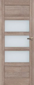 Interiérové dveře vasco doors BRAGA model B Průchozí rozměr: 70 x 197 cm, Orientace dveří: Levé dveře, Dekor: Dub riviera