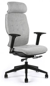 Office Pro Kancelářská ergonomická židle Office Pro SELENE — více barev Šedá F82