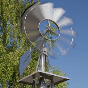 Tuin Větrný mlýn stříbřitě šedá - 245 cm