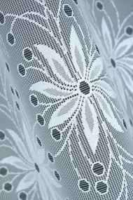 Dekorační žakárová záclona s řasící páskou ARELY 160 bílá 300x160 cm MyBestHome