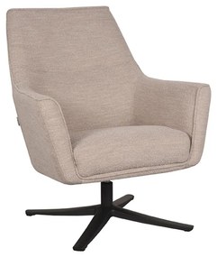 LABEL51 Křeslo TOD krémové bouclé CM-55.009