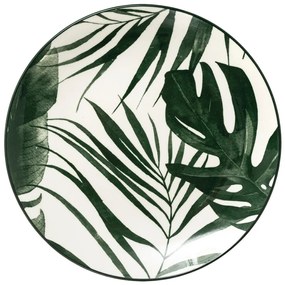Porcelánový hluboký talíř Leafs, (fi) 20 cm, listy, sada 6ks