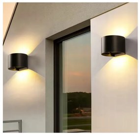 ECOLIGHT LED fasádní svítidlo IP65 - 7W - 360lm - antracit