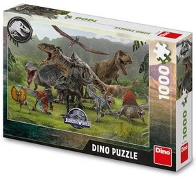 Puzzle dino jurský svět