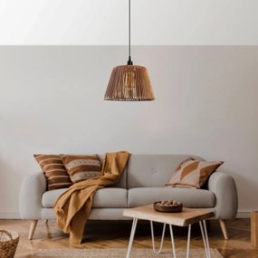 Černo-béžové závěsné svítidlo ø 30 cm Cone – Opviq lights
