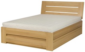 dřevěná buková dvoulůžková postel LK192 BOX pacyg