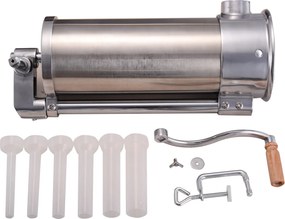 Costway 5 kg stainless steel sausage filler sausage machine sausage filling