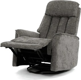 Polohovací křeslo šedé TV-H9327 GREY2