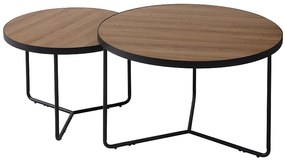 Konferenční stolek Isabelle (ořech + černá). 1050334