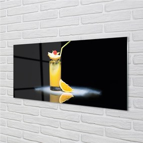 akrylový obraz orange koktejl 100x50 cm