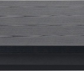 ACTONA Jídelní stůl ANGUS černý 200x90 cm