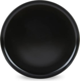 Jídelní sada talířů pro 6 osob VICTO II 18 ks černá