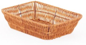 PROHOME - Košík pletený obdelník dekor Wood
