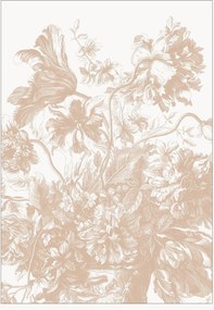 Tapeta Engraved Flowes