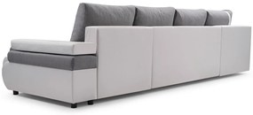 Casarredo - Komfort nábytek Rozkládací sedací souprava do U MELCHOR s úložným prostorem, Sioux 1115/Trinity 8 | Vyberte si sedačku:: pravá (viz obrázek)