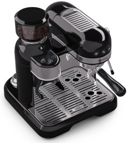 Klarstein Bella Café, espresso kávovar, včetně mlýnku, 1550 W, 20 bar, 1,4 litru