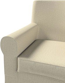 Potah na křeslo IKEA Ektorp Jennylund barva béžová látka pletený vzor