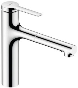 Hansgrohe Zesis dřezová baterie s vytahovací sprškou, 2 proudy chrom 74801000