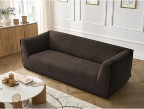 Hnědá manšestrová pohovka 242 cm Giorgia – Bobochic Paris