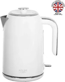 Adler AD 1341 bílá / Rychlovarná konvice / 2200W / 1.7 L