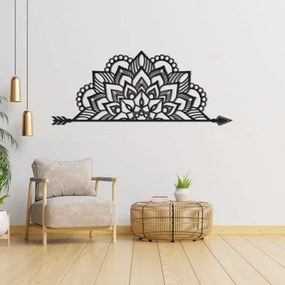 Mandala na zeď - Moderní dřevěná dekorace v boho stylu | SENTOP HDF0492