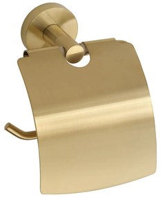 HOPA Držák toaletního papíru s krytem Barva - 22 - zlatá broušená mat KDBE160112010