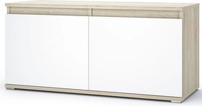 Eka Předsíňová stěna s čalouněnými panely Trinity 3 - Sonoma / Černá 2316