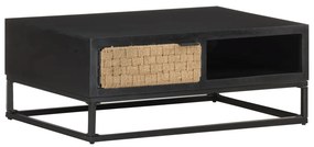 Konferenční stolek 90 x 60 x 35 cm masivní mangovníkové dřevo 323497