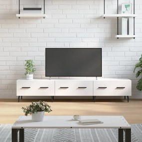 vidaXL TV skříňka 150 x 36 x 30 cm kompozitní dřevo [829171] Barva: bílá s vysokým leskem