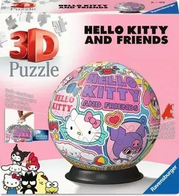 Ravensburger 3D Puzzle-Ball Disney: Hello Kitty / 72 dílků / od: 6 let