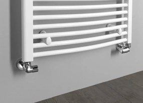 Aqualine Orbit otopné těleso oblé 450 x 960 mm boční připojení bílá ILO94T