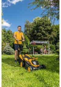 Riwall PRO RALM 3820 akumulátorová travní sekačka 20 V (bez baterie a nabíječky)