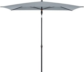 Doppler myZone zahradní slunečník 190 x 125 cm světle šedá