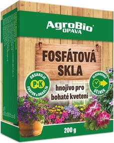 AgroBio Hnojivo pro bohaté kvetení Fosfátová skla, 200 g