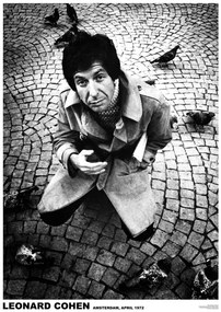 Plakát, Obraz - Leonard Cohen - Amsterdam ’72, (59.4 x 84 cm)