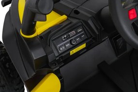 Elektrické autíčko Buggy Madman UTV-MX žluté