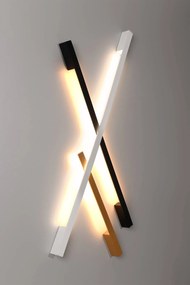 Nástěnné LED svítidlo Lahti s, 1x LED 8-10w, 3000k, g