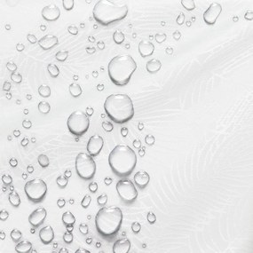 Sada ubrusu a běhounu na stůl AmeliaHome Gaia 115x250+35x250 cm bílá